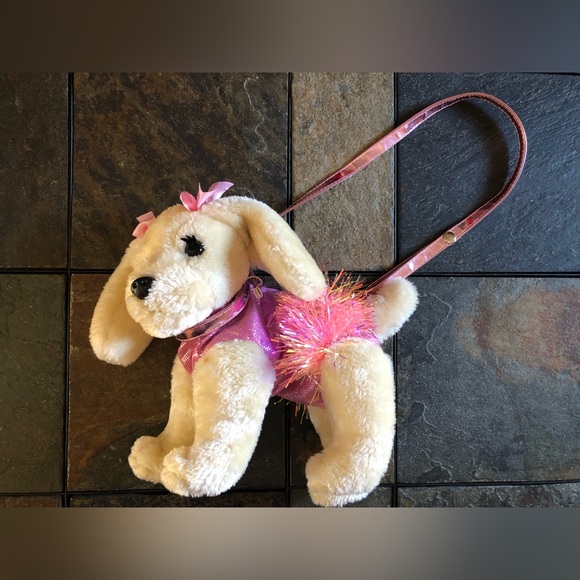 Poochie & Co | Toys | Lucy Labrador Poochie Co Puppy Dog Plush Purse ...